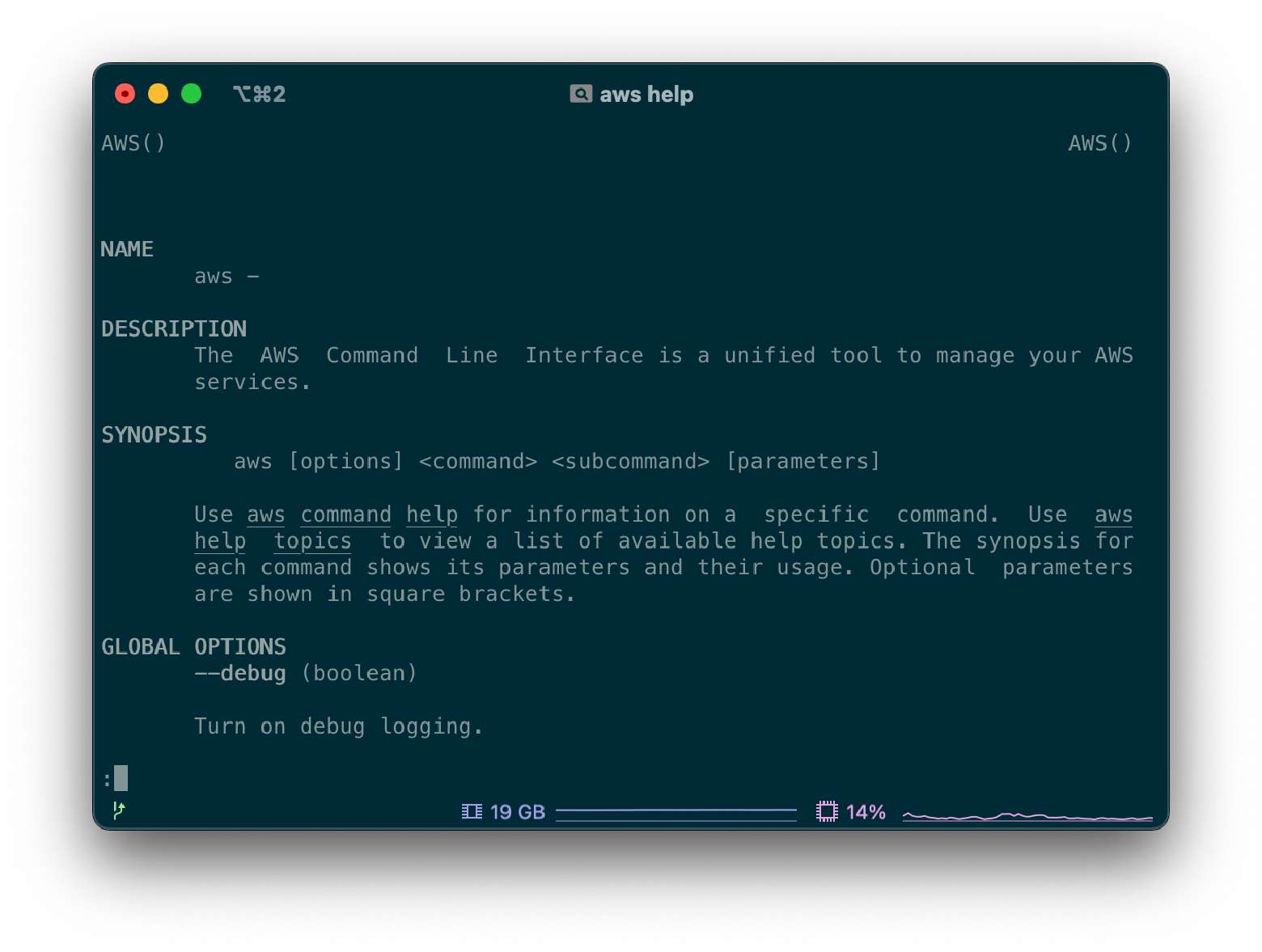 CLI Help pages - Better CLI